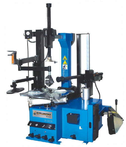 Pneumatically operated tilting column with double help arms T3800